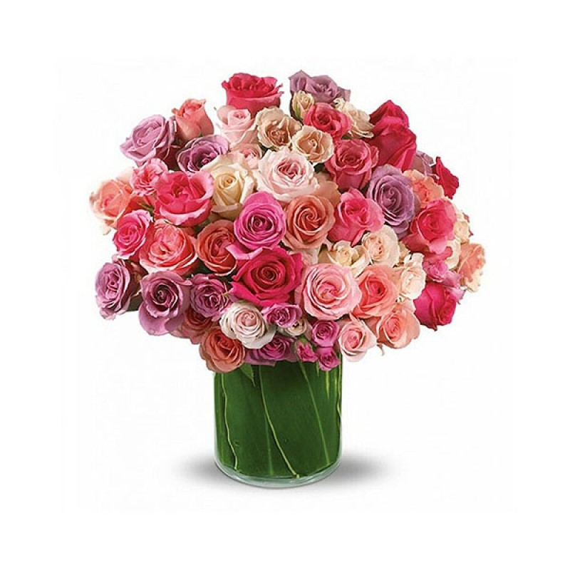 Send Celebrate Life 60 Roses Arrangement to Lebanon